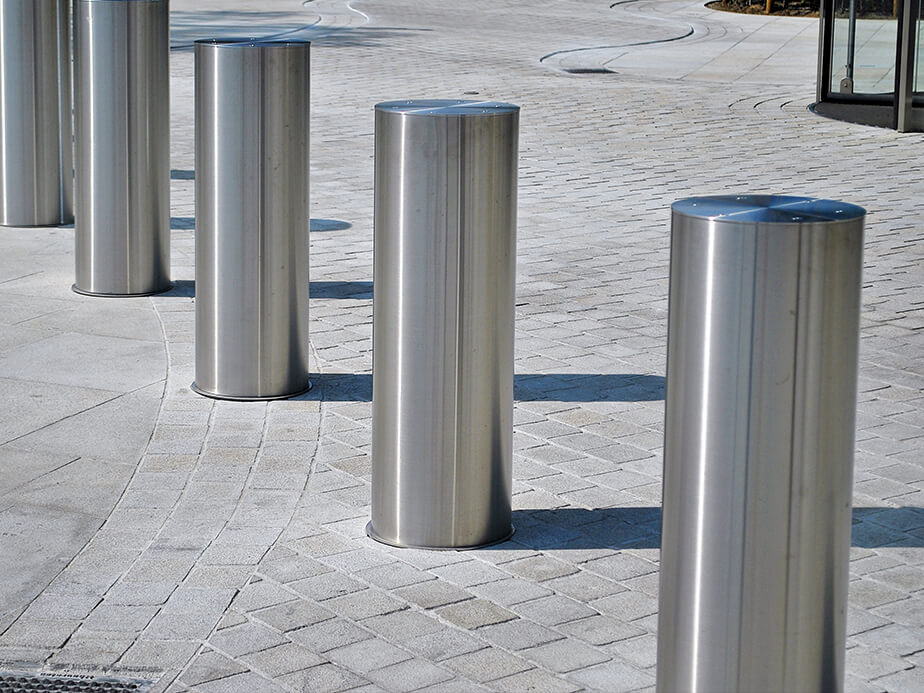 Commercial Bollards | Bowden Fence - Columbus Ohio